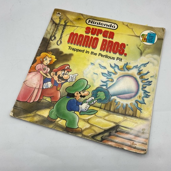Nintendo | Other | Vintage Super Mario Bros Book Nintendo 989 190s 90s Marios Luigi Retro | Poshmark